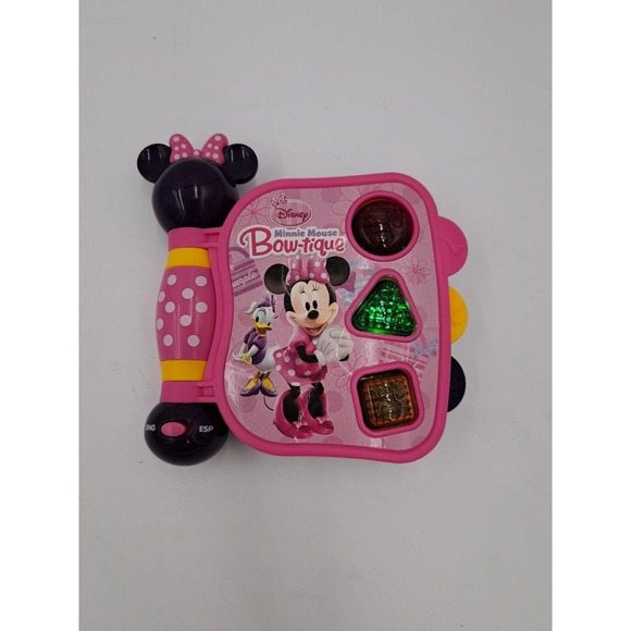 Disney | Toys | Disney Jr Minnie Mouse Bowtique My First Learning Book ...